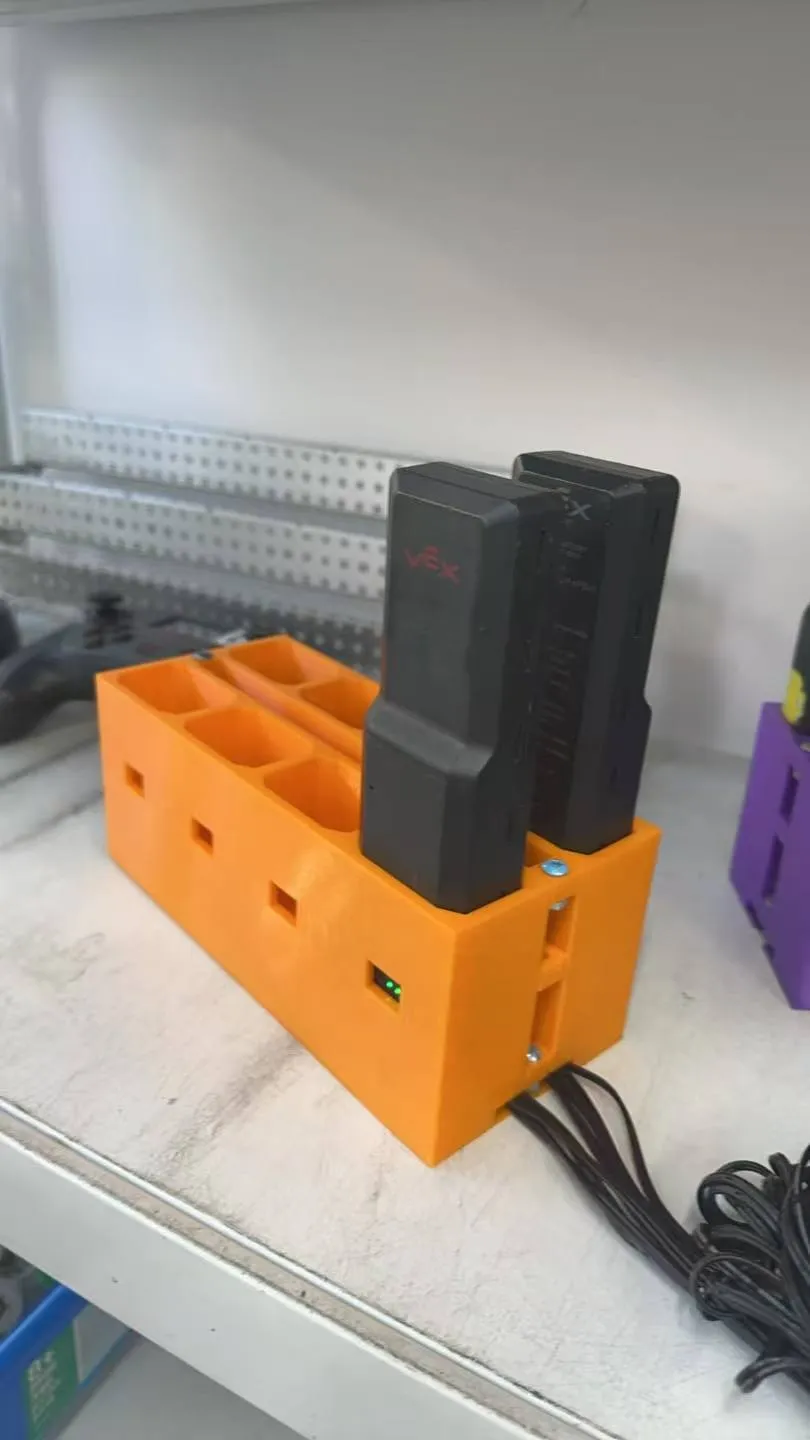 VEX V5 Battery Charging Station - Free 3D Print Model - MakerWorld