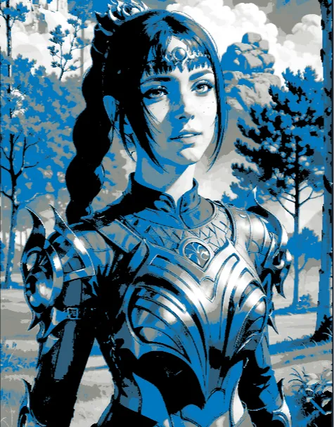 ShadowHeart Fan Art hueforge by MagicFab - MakerWorld