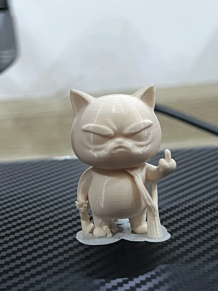 Middle Paw – The Rude Cat by Evilian MakerWorld: Download Free 3D Models