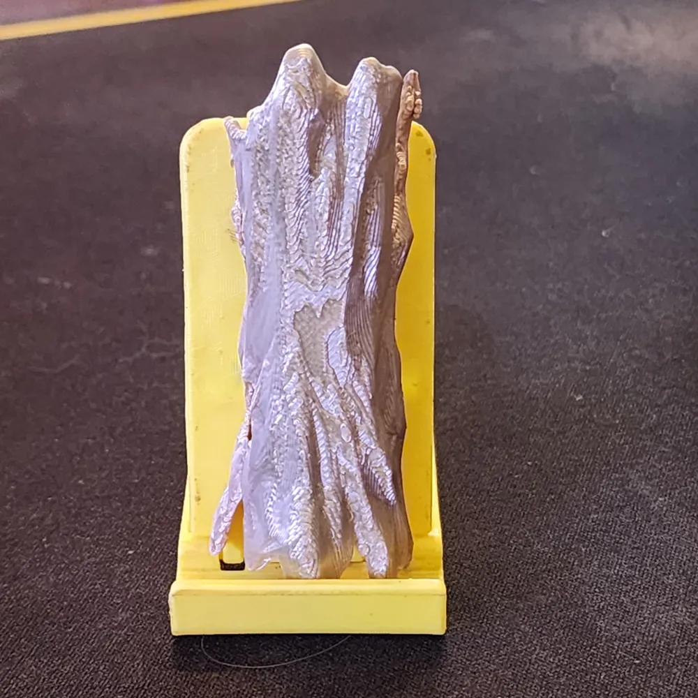 Half Tree Trunk Terrain Hardscape by Catsmgee - MakerWorld