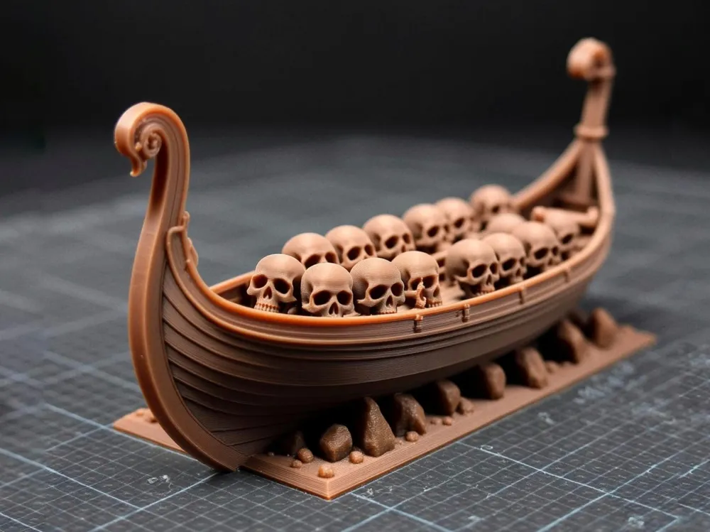 Skull Boat by 3D Vision MakerWorld: Download Free 3D Models