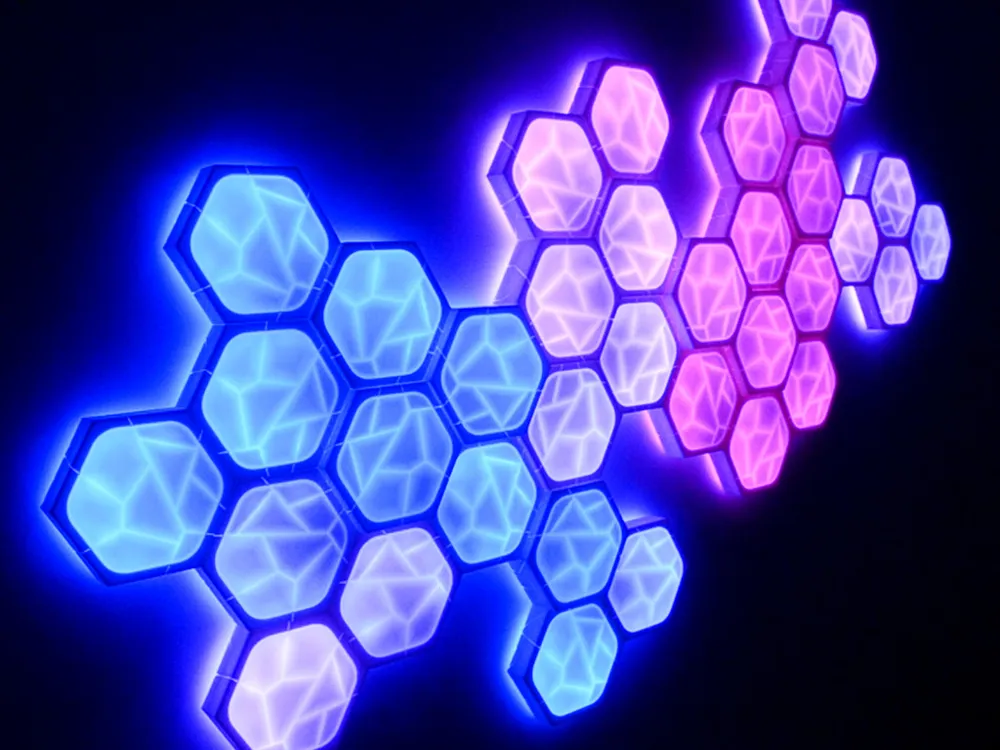 HexaLeaf - Led Light Panels - Free 3D Print Model - MakerWorld