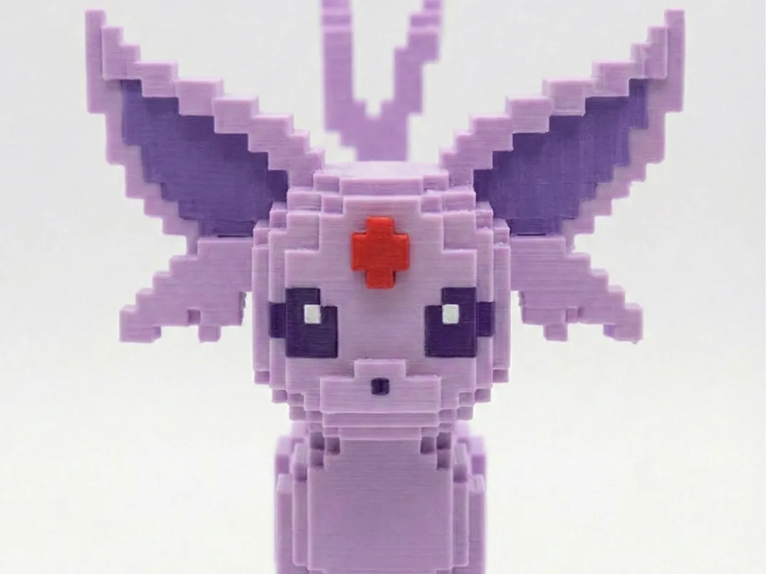 ESPEON Voxel / Pixel Art 8bit - 포켓몬 컬렉션 - 무료 3D 프린트 모델 - MakerWorld