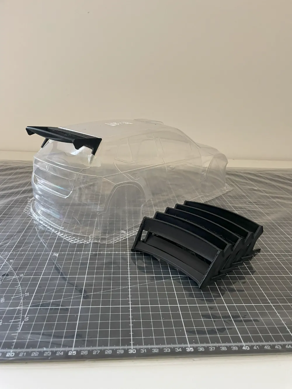 RC Car Wing #2 - Skoda Fabia Rally 2 - Free 3D Print Model - MakerWorld