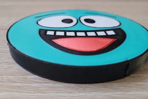 smiling emoticon by Printer 3D Piotr&Pawel MakerWorld: Download Free 3D ...