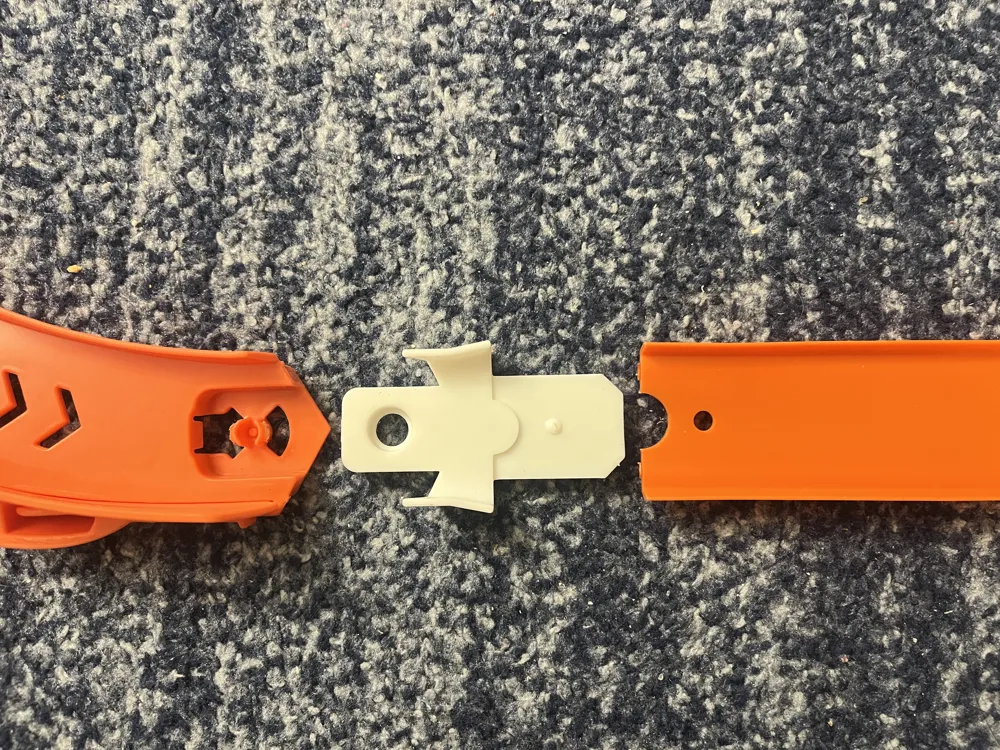 Hot Wheels Speed Snap to E-Track (Orange) Adapters - Free 3D Print ...