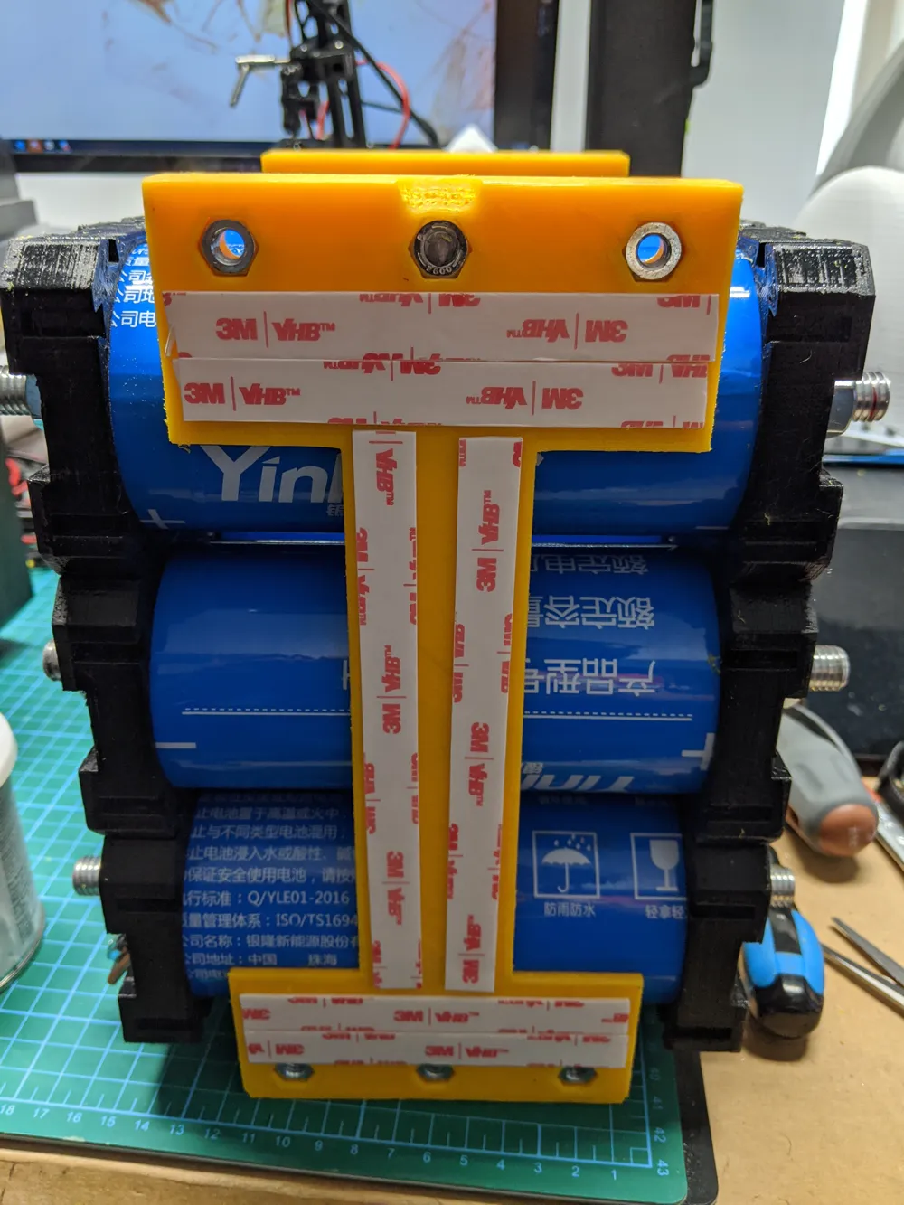 66160 Lithium Titanium Oxide Battery Pack Frame by OlefinMakes ...