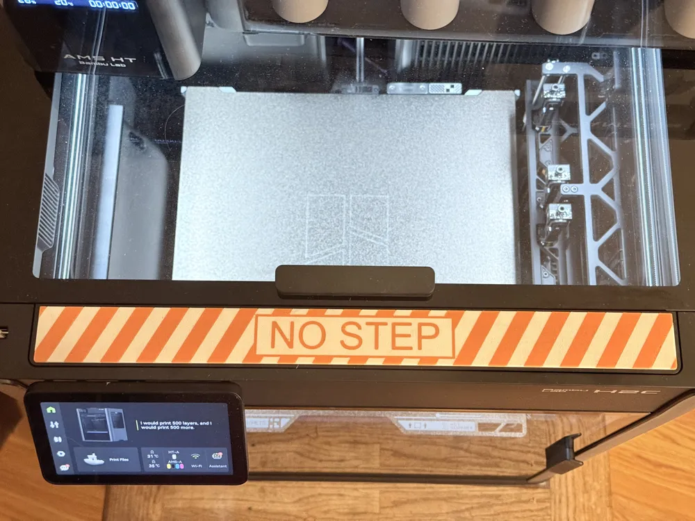 H2C Vent Label - Free 3D Print Model - MakerWorld