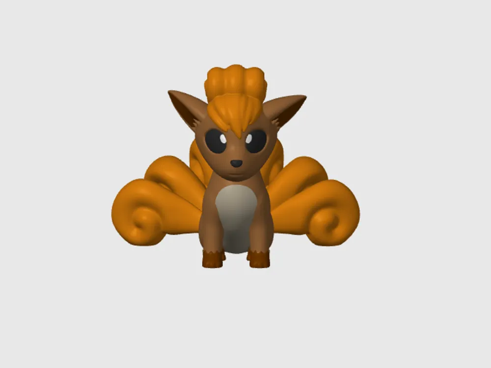 Vulpix Multicolor by entroisdimensions_figurine MakerWorld: Download ...