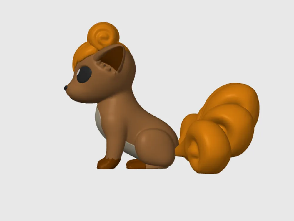 Vulpix Multicolor by entroisdimensions_figurine MakerWorld: Download ...