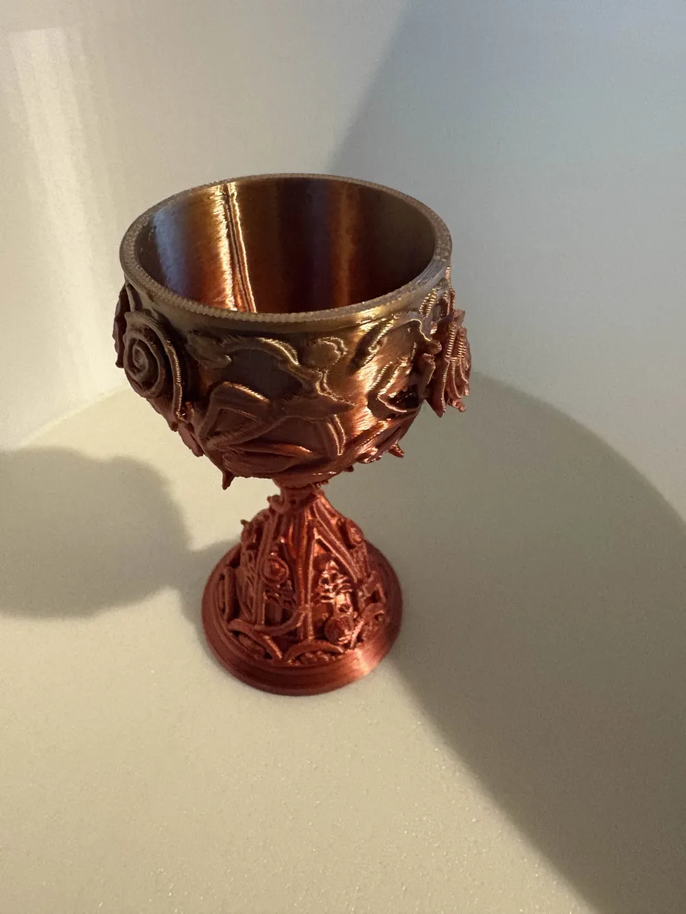 Rose Chalice by Dalren Kaldulren MakerWorld: Download Free 3D Models