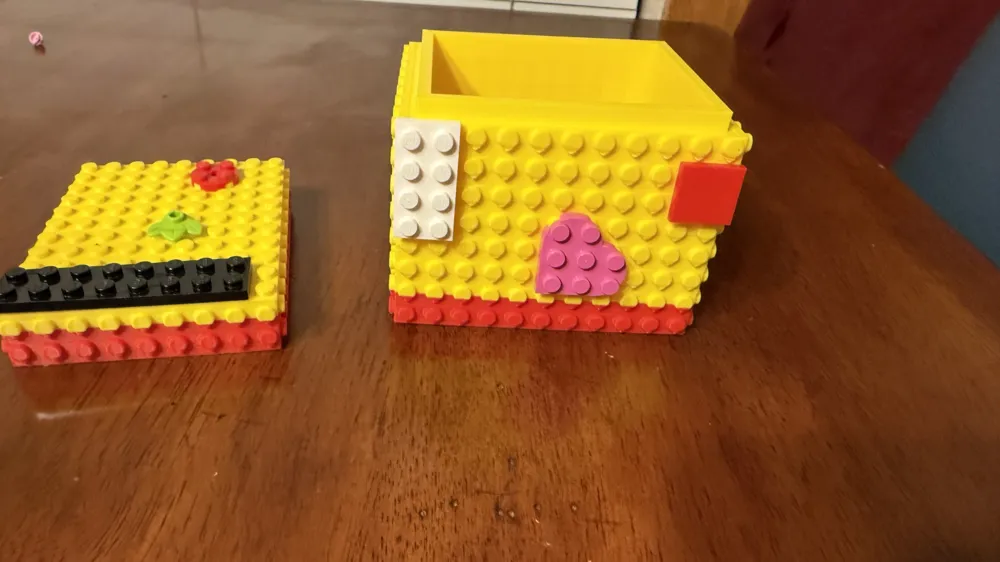 Buildable Brick Box - Free 3D Print Model - MakerWorld