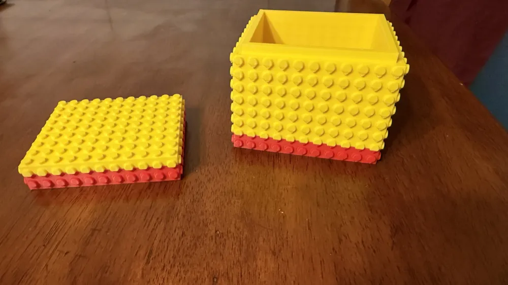 Buildable Brick Box - Free 3D Print Model - MakerWorld