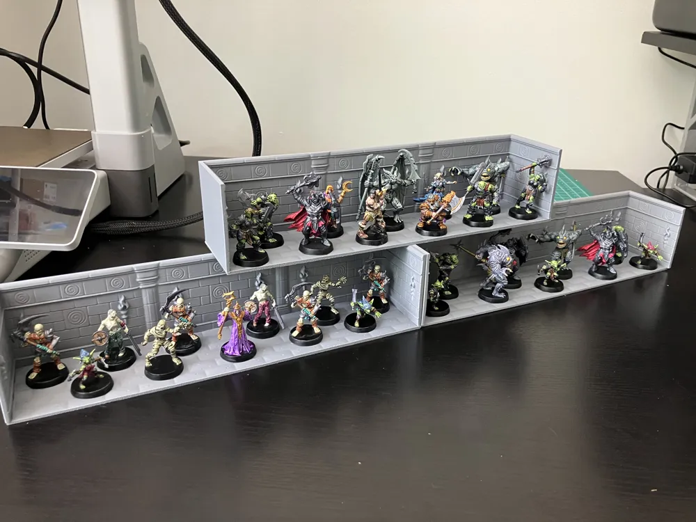 Modular display stand for 28mm miniatures - Free 3D Print Model ...