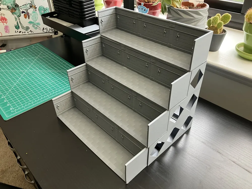 Modular display stand for 28mm miniatures - Free 3D Print Model ...