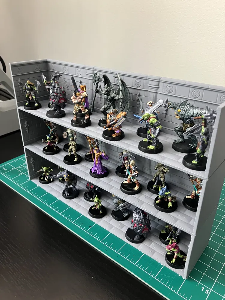 Modular display stand for 28mm miniatures - Free 3D Print Model ...