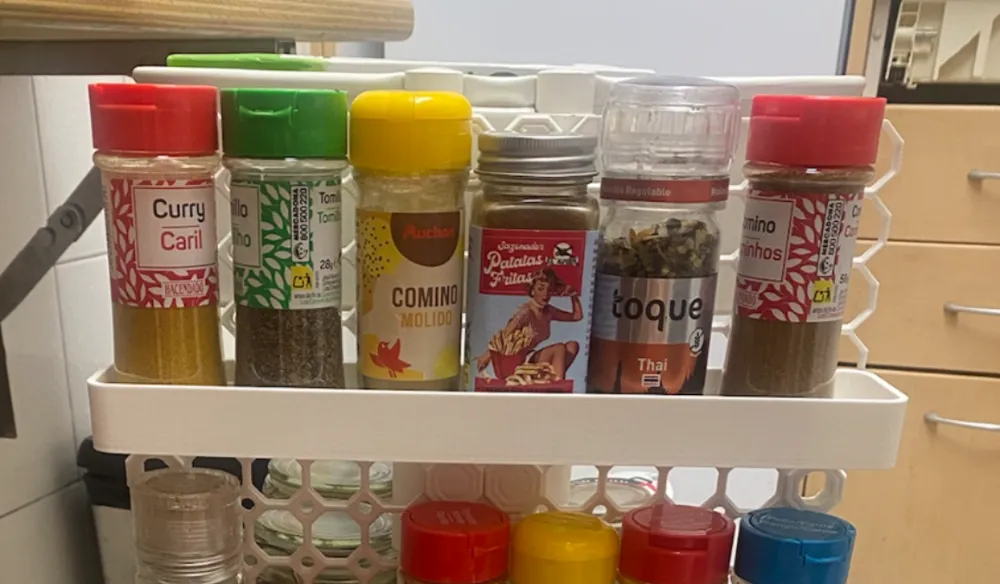 Multiboard spice rack by by MakerWorld: Download Free 3D Models