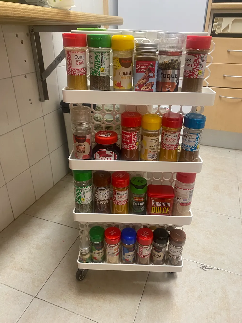 Multiboard spice rack by by MakerWorld: Download Free 3D Models