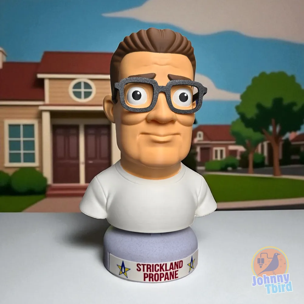 Hank Hill King Of The Hill Bust Strickland Propane by johnnyTbird ...