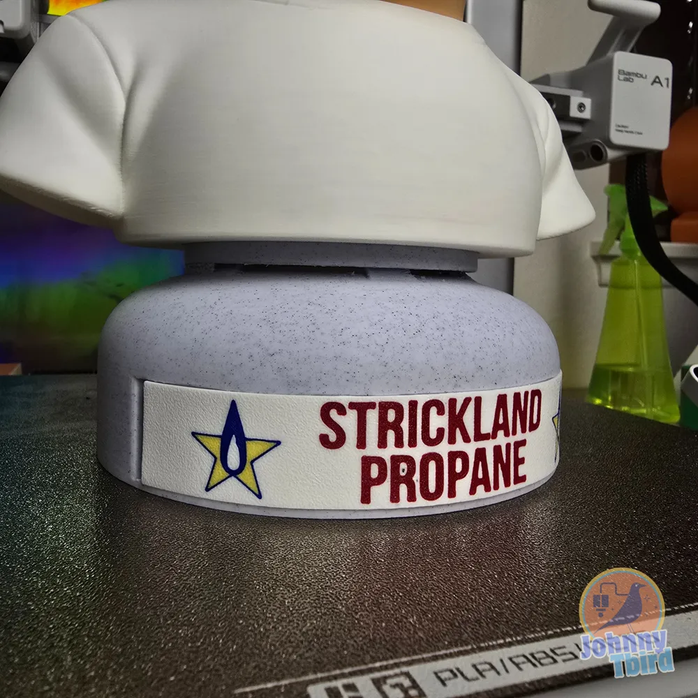Hank Hill King Of The Hill Bust Strickland Propane - Free 3D Print Model - MakerWorld