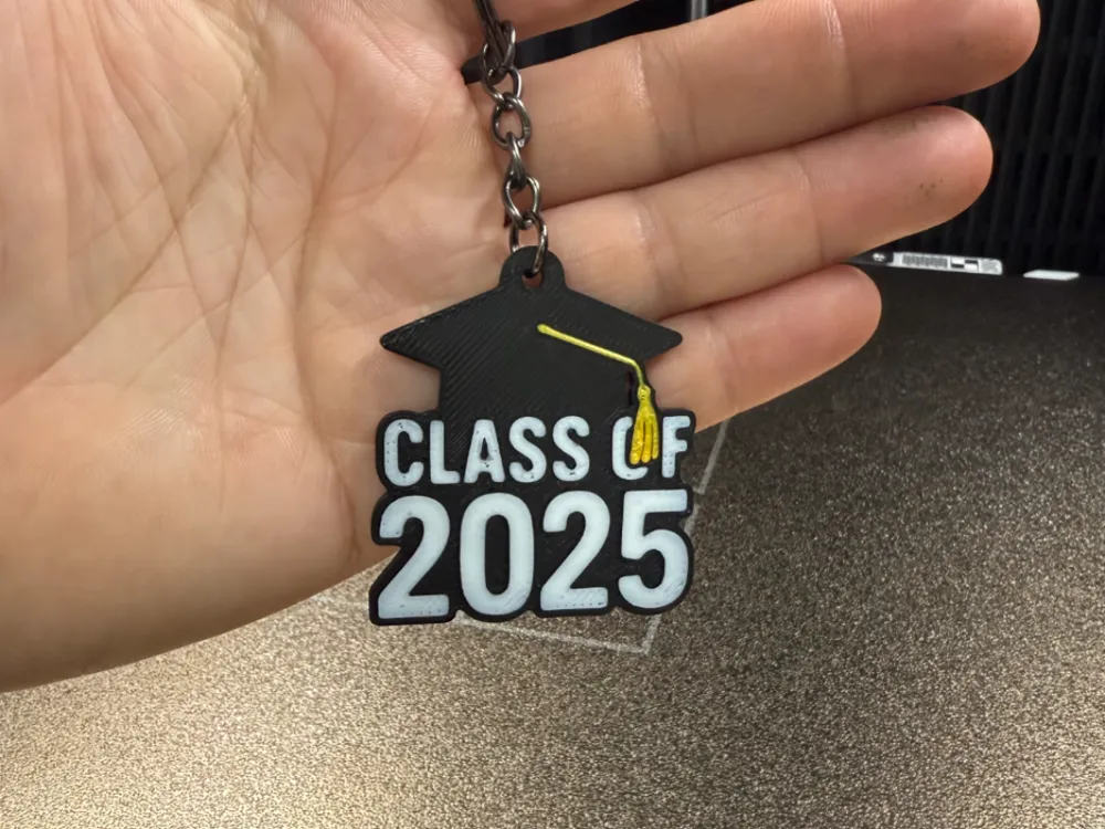 Class of 2025 Keychain by Prince Prints MakerWorld: Download Free 3D Models