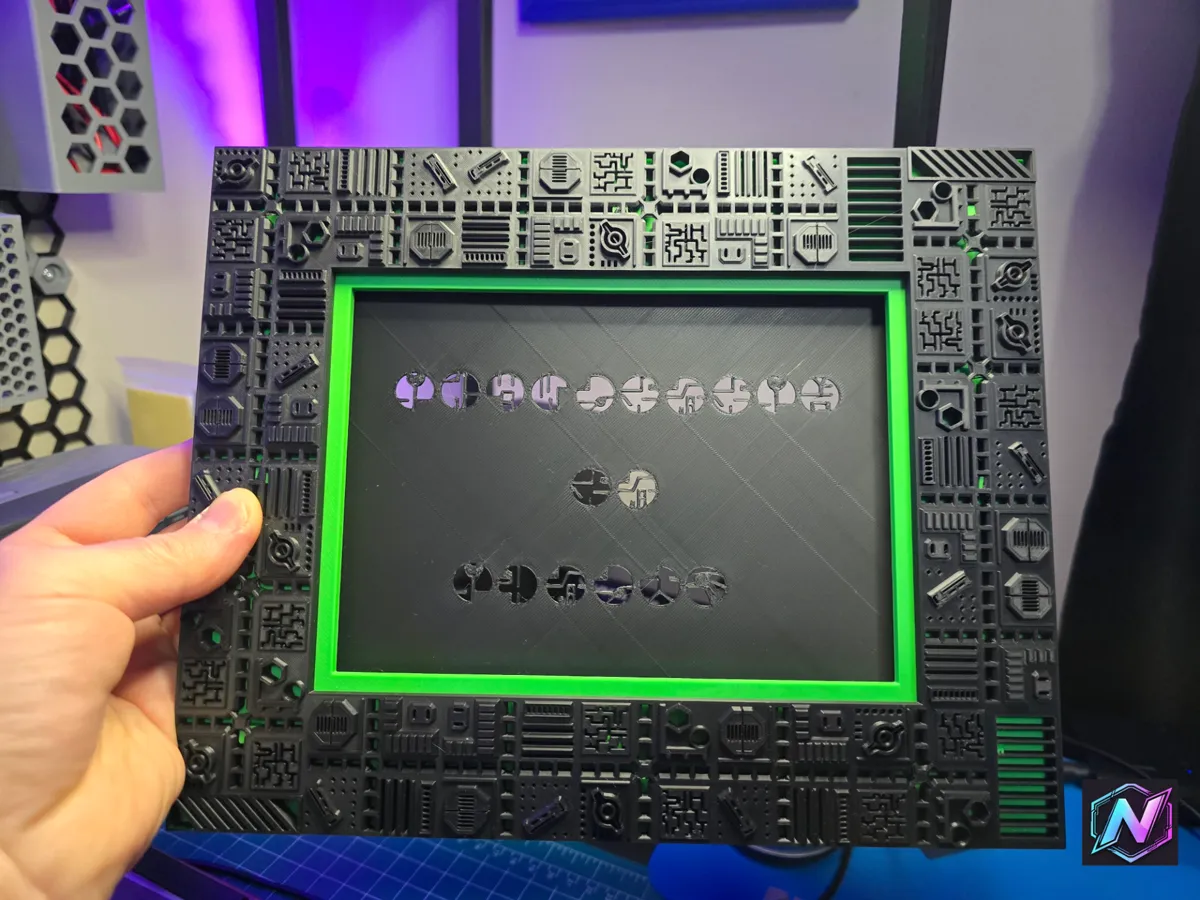 Borg Assimilation Photo Frame – Star Trek - Free 3D Print Model ...