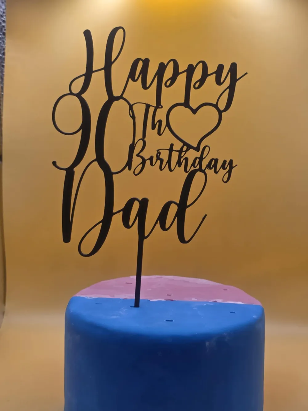 Happy 90th Dad - Free 3D Print Model - MakerWorld