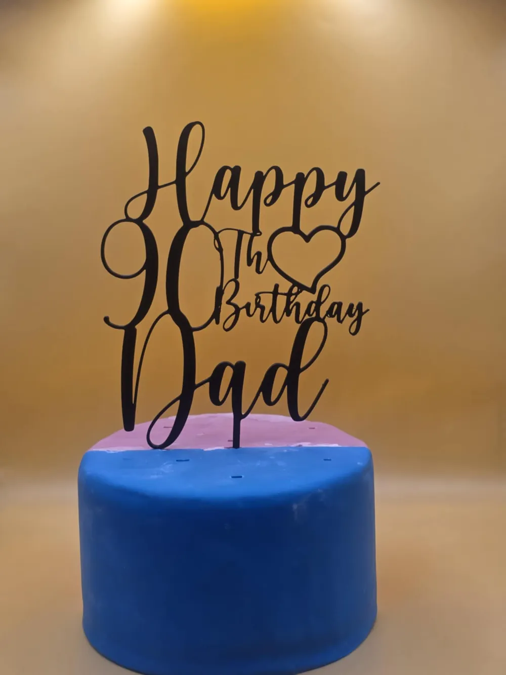 Happy 90th Dad - Free 3D Print Model - MakerWorld