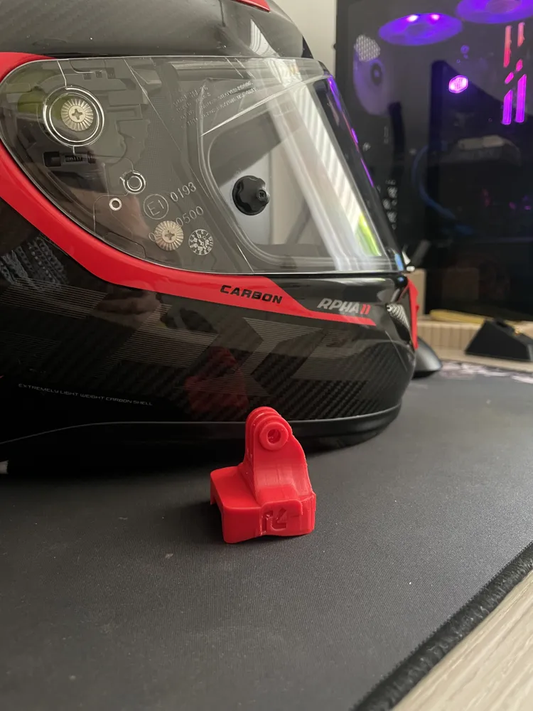 HJC RPHA 11 - GOPRO MOUNT - Free 3D Print Model - MakerWorld