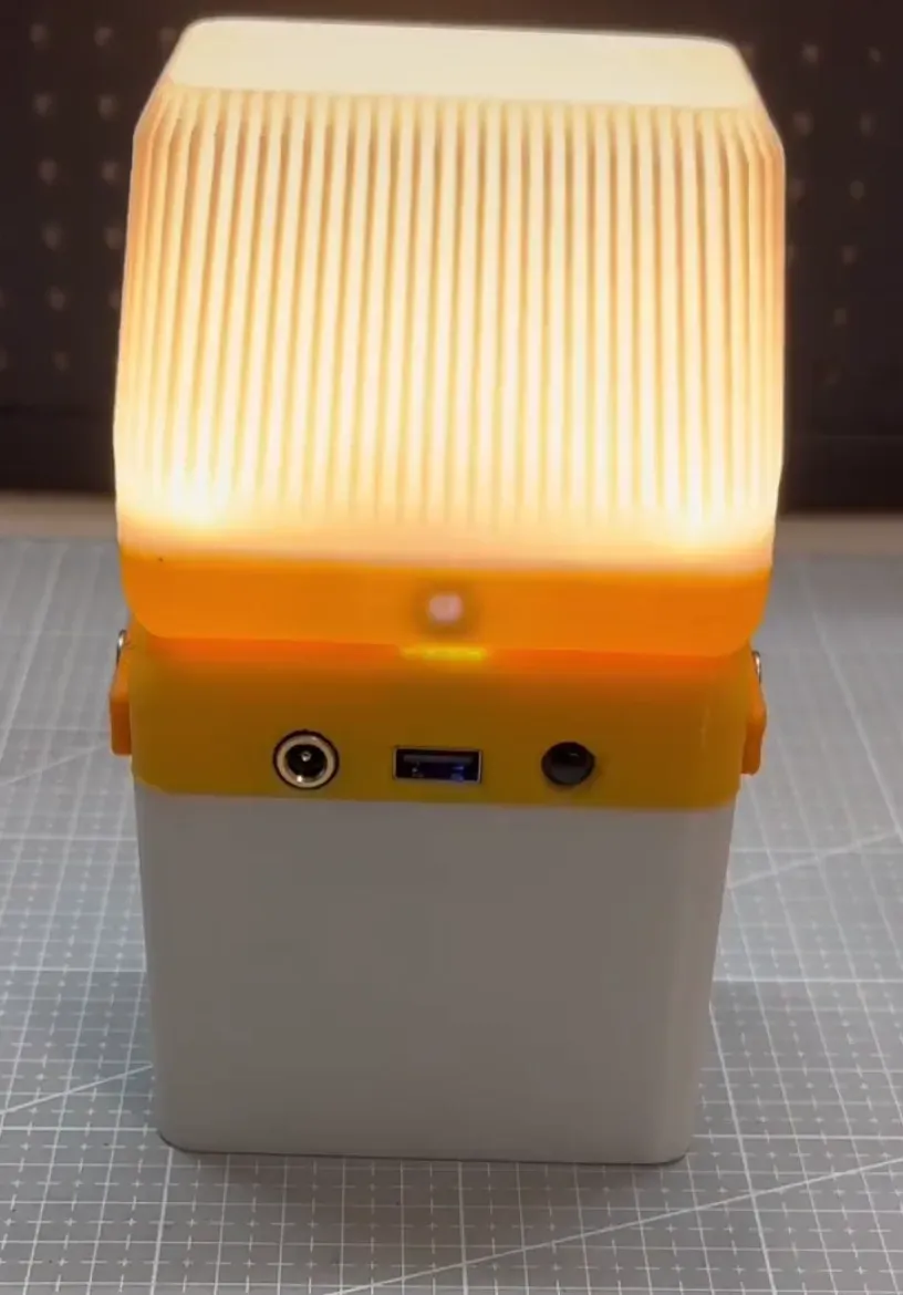 DIY Multifunctional 12V 3D-Printed Camping Lantern by user_3654570478 ...