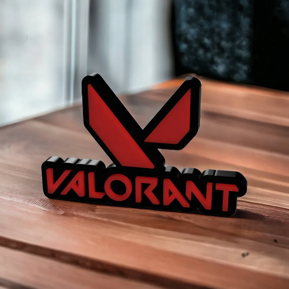 Valorant Sign Logo by FM3DPrints - MakerWorld