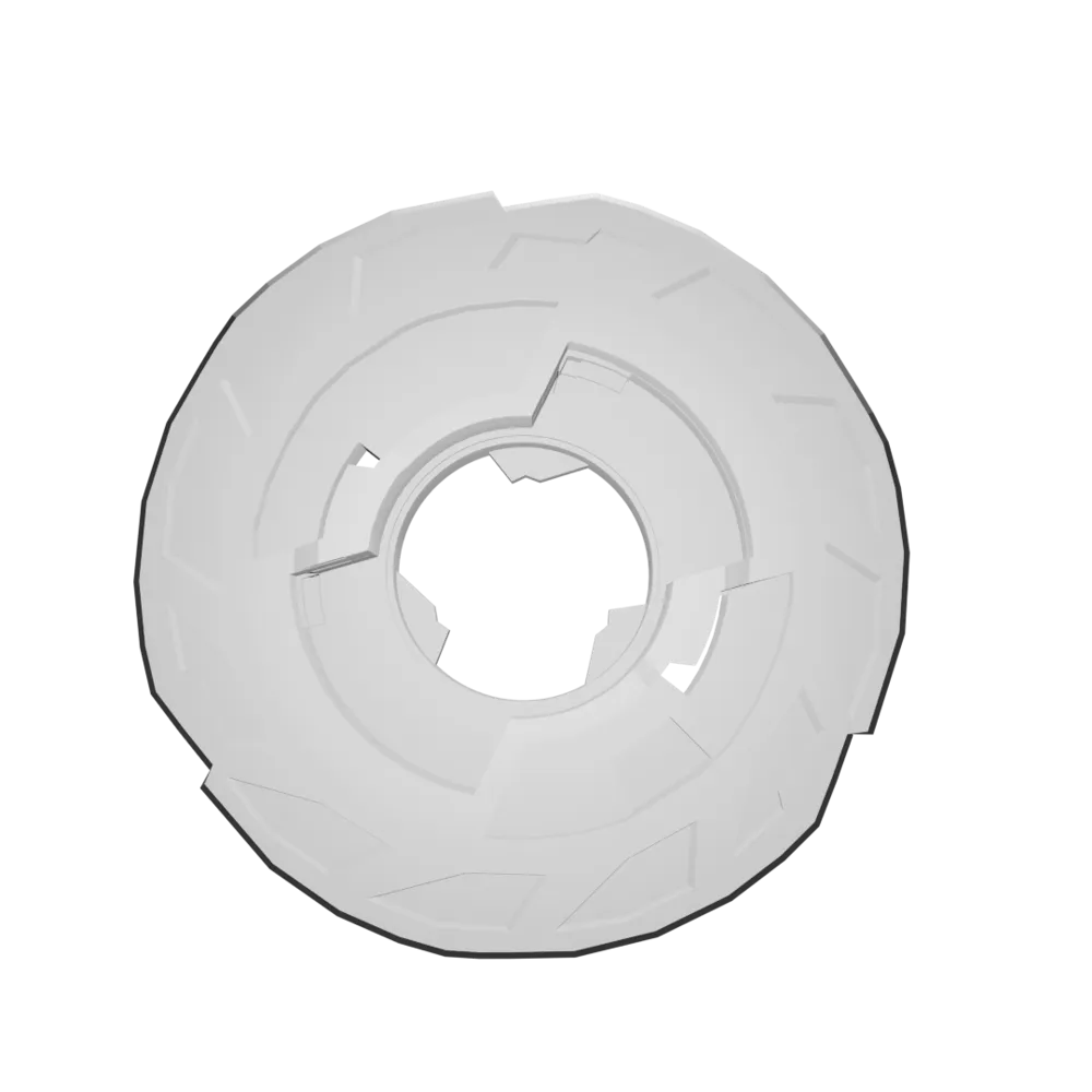 Wheel Assist Blade at home (Beyblade X) - Free 3D Print Model - MakerWorld