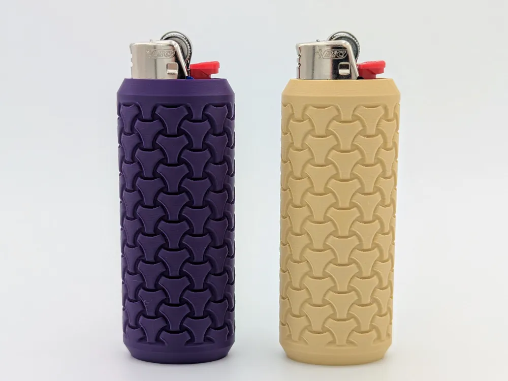 Tejido de Cuero | Funda para Encendedor Bic por Grandpa 3DPrints ...