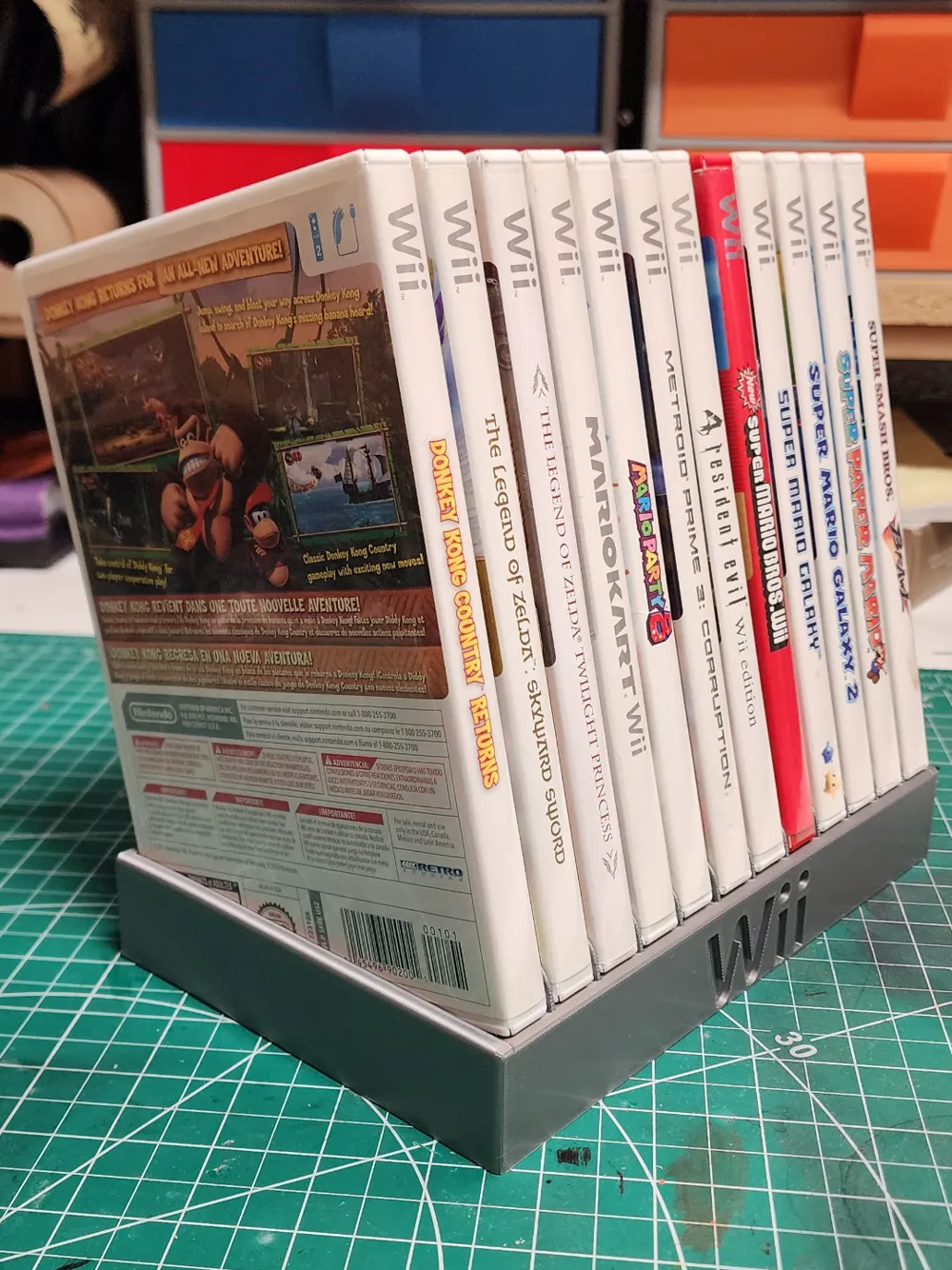Nintendo Wii Game Display by DrDugong MakerWorld: Download Free 3D Models