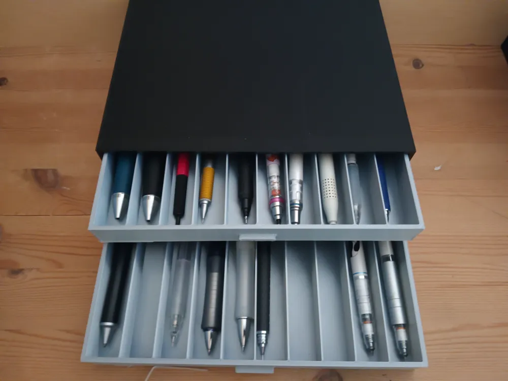 Pen Tray - Free 3D Print Model - MakerWorld