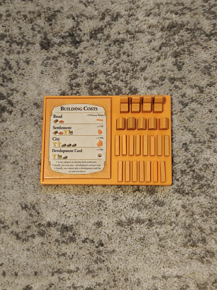 Catan Player Trays by Tazzs MakerWorld: Download Free 3D Models