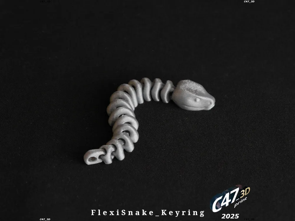 Flexi Snake by C47_3D MakerWorld: Download Free 3D Models