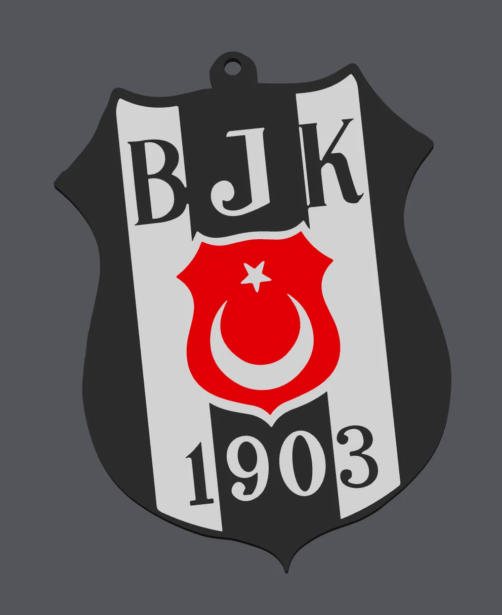 besiktas keychain by Workand3D - MakerWorld