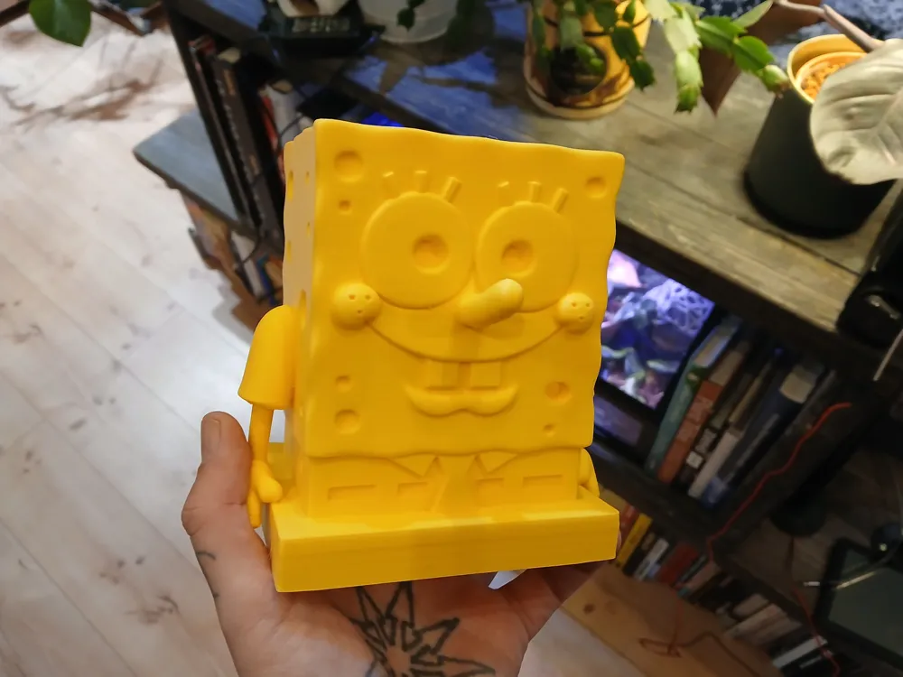 Spongebob Pen Holder / Storage - Free 3D Print Model - MakerWorld