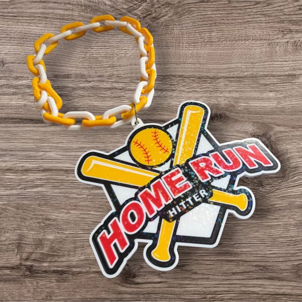 Home Run Softball/Baseball Home Run/Hype Chain - Free 3D Print Model ...