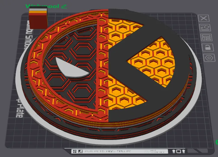 Deadpool & Wolverine Dimensional Mosaic by w3r3wolv3s - MakerWorld