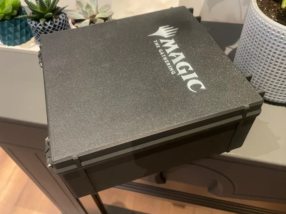 Magic The Gathering Rugged Storage box - Free 3D Print Model - MakerWorld