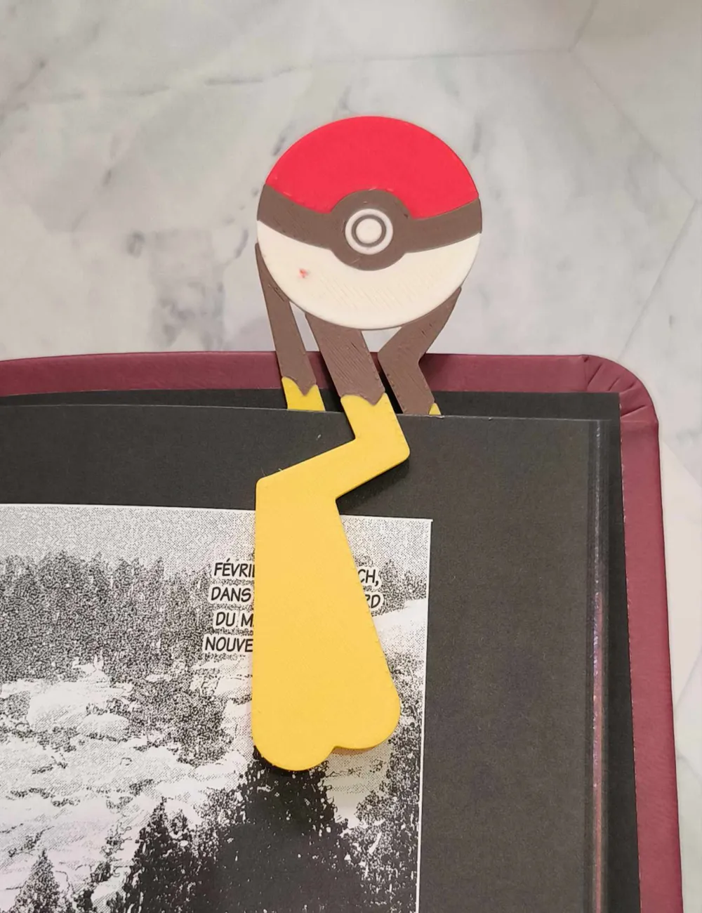 Pokemon pokeball bookmark by MissNekotaku - MakerWorld