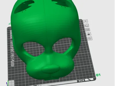 spring bonnie mask by 3d prints deluxe - MakerWorld