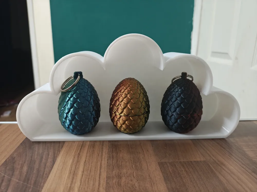 Cloud Display Shelf by ApophisPrints MakerWorld: Download Free 3D Models