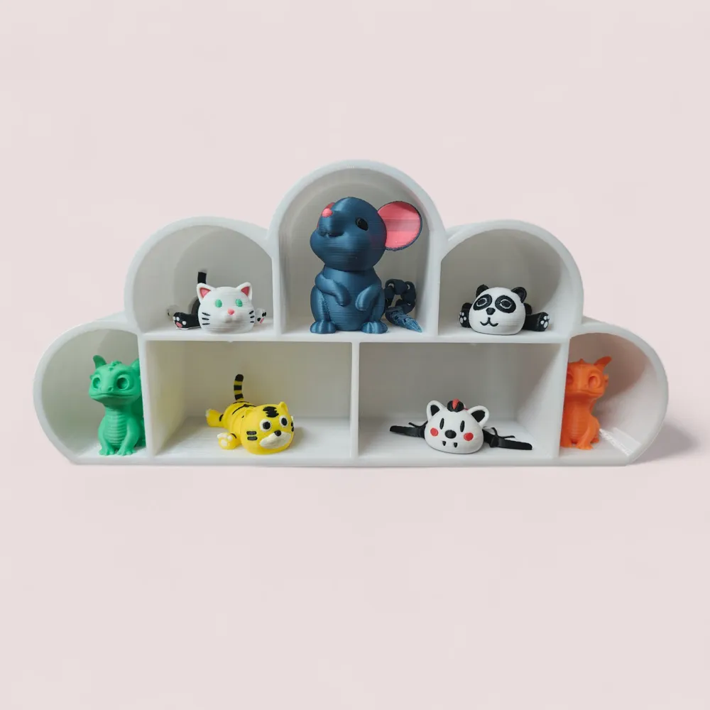 Cloud Display Shelf by ApophisPrints MakerWorld: Download Free 3D Models