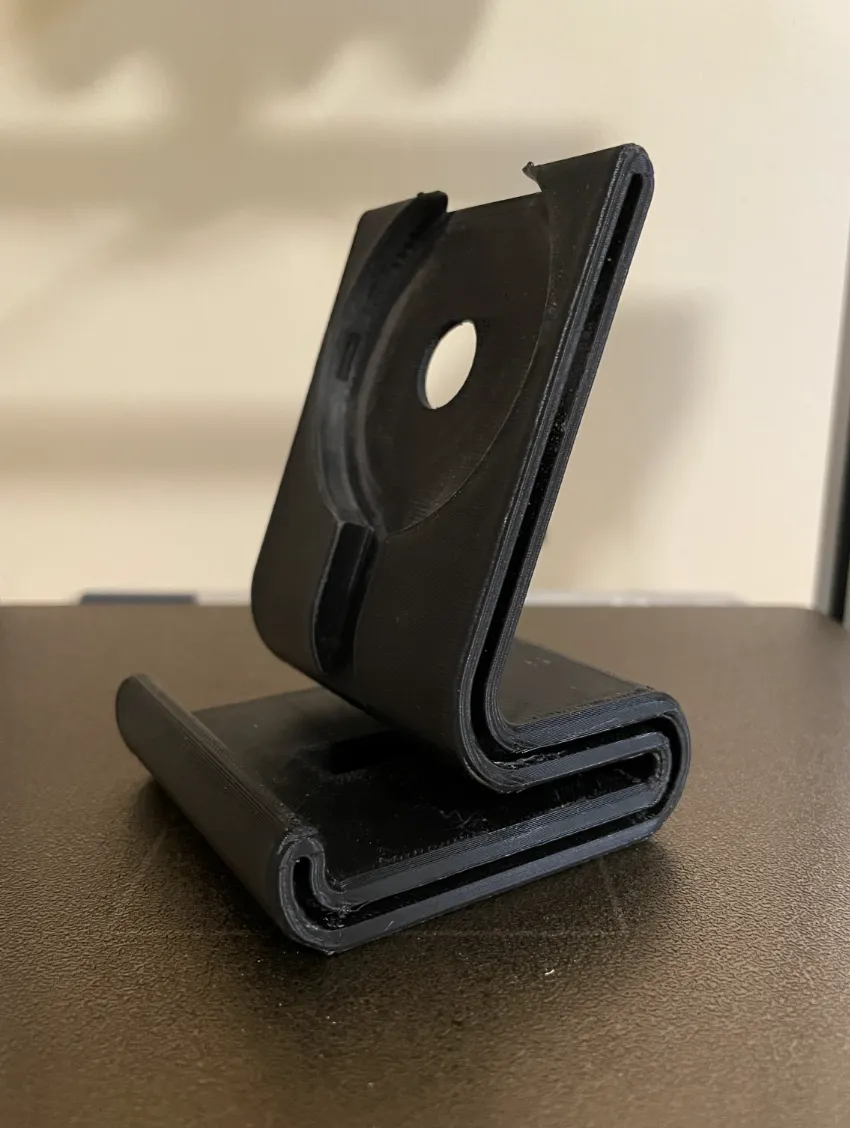 Phone Stand for Wireless Charger - Free 3D Print Model - MakerWorld