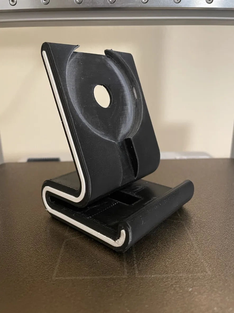 Phone Stand for Wireless Charger - Free 3D Print Model - MakerWorld