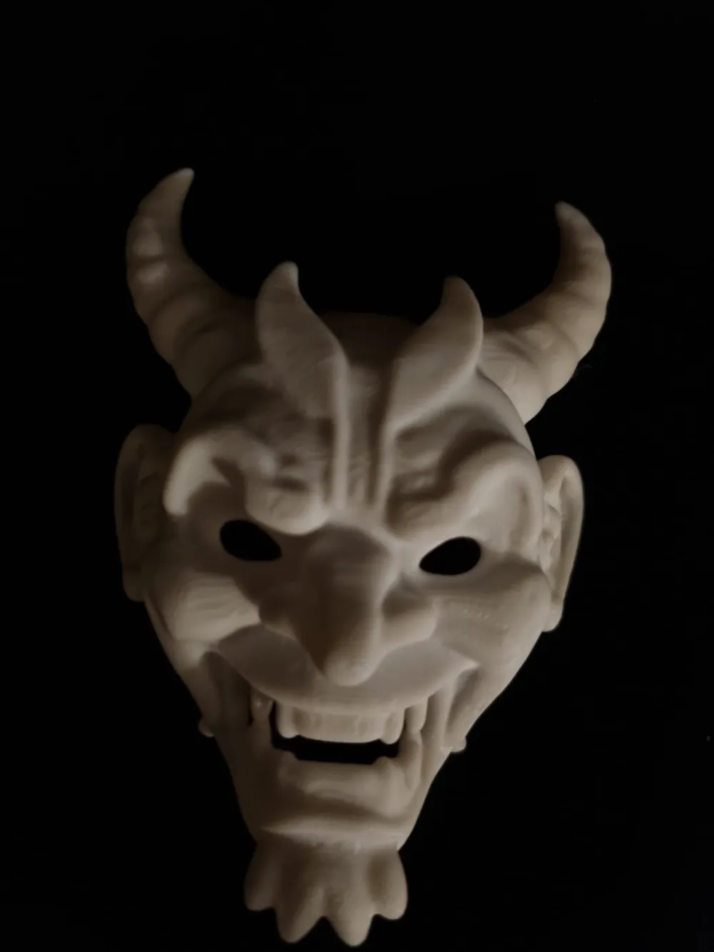 Oni wearable mask - Free 3D Print Model - MakerWorld