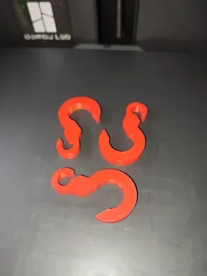 (Grow)Tent Pole Clip 16mm by HT4L Printing MakerWorld: Download Free 3D ...